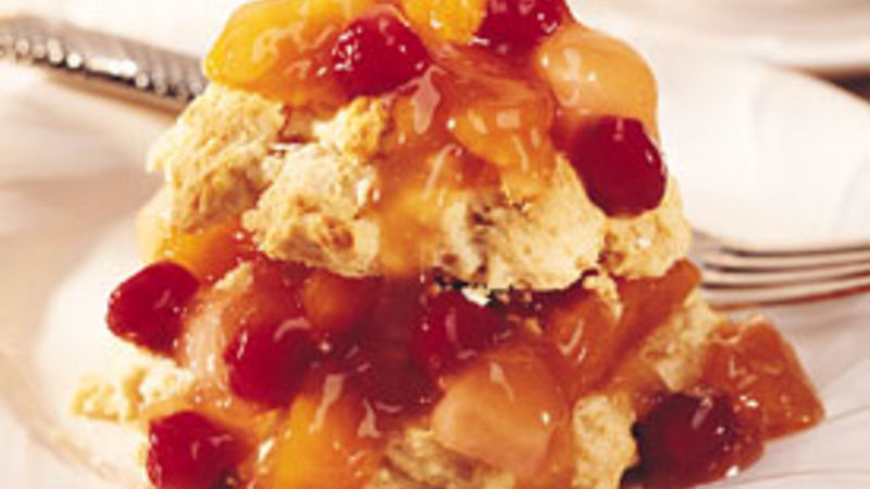 Fruity Oat Shortcakes Recipe - BettyCrocker.com