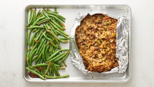 Sheet-Pan Turkey Dinner Recipe - Tablespoon.com