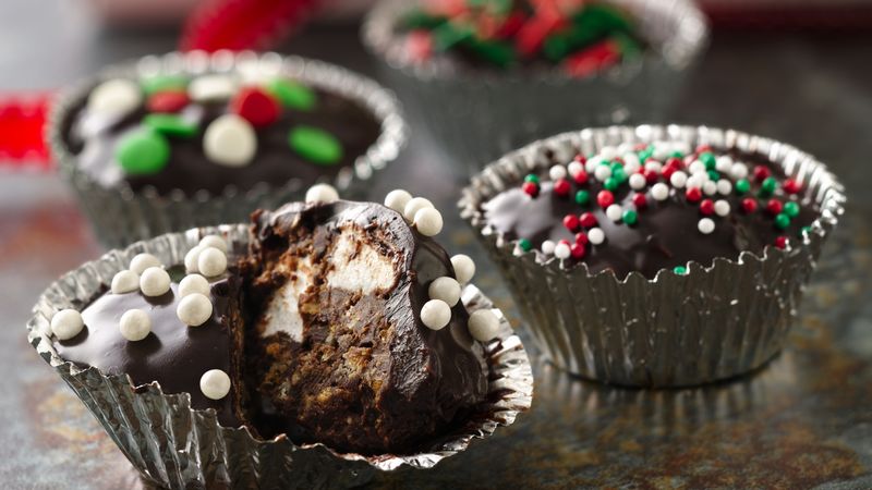 Crunchy Chocolate Truffle Cups Recipe - BettyCrocker.com