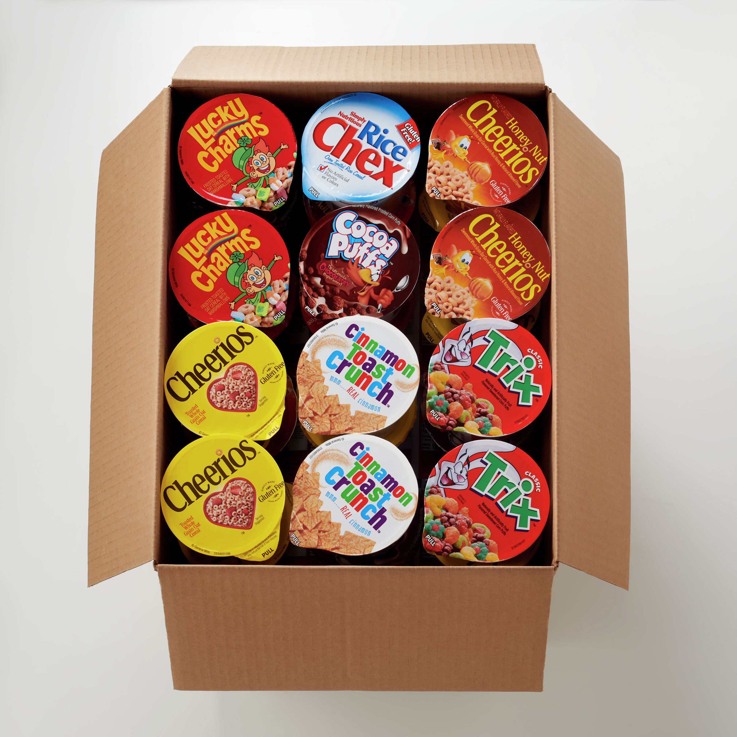 General Mills Cereal Family Variety Pack Single Serve Cup 1.8 oz ...