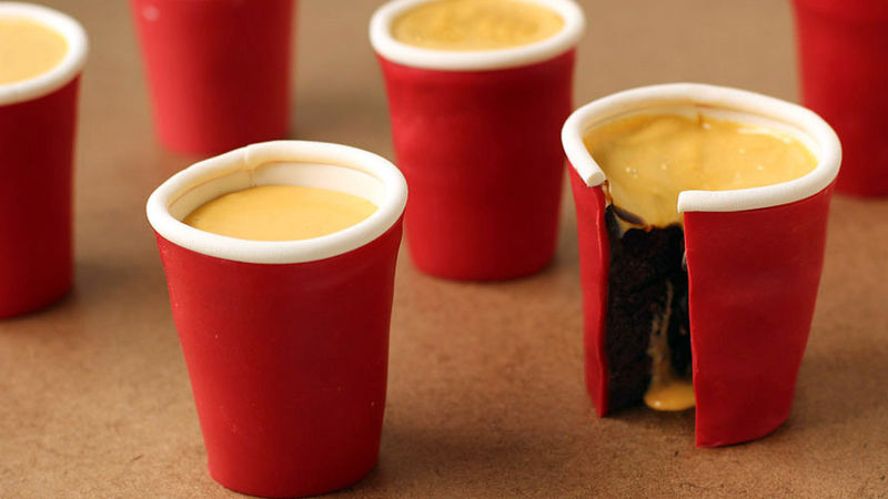 Red Cup Cakes Recipe - Tablespoon.com