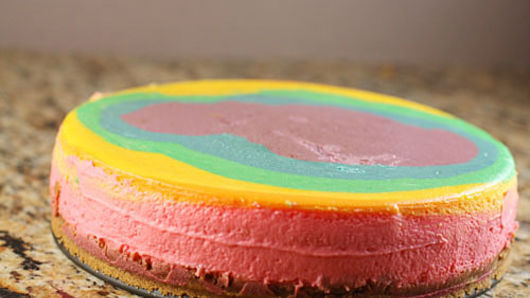 Rainbow Cheesecake Recipe - Tablespoon.com