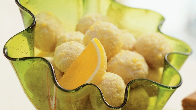 Lemon Snowballs Recipe - BettyCrocker.com