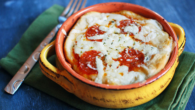 Pizza Pot Pie recipe - from Tablespoon!