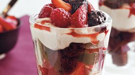 Mexican Chocolate-Raspberry Parfaits Recipe - BettyCrocker.com