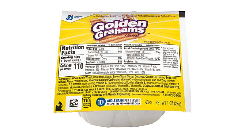 Golden Grahams Cereal Nutrition Facts | Besto Blog