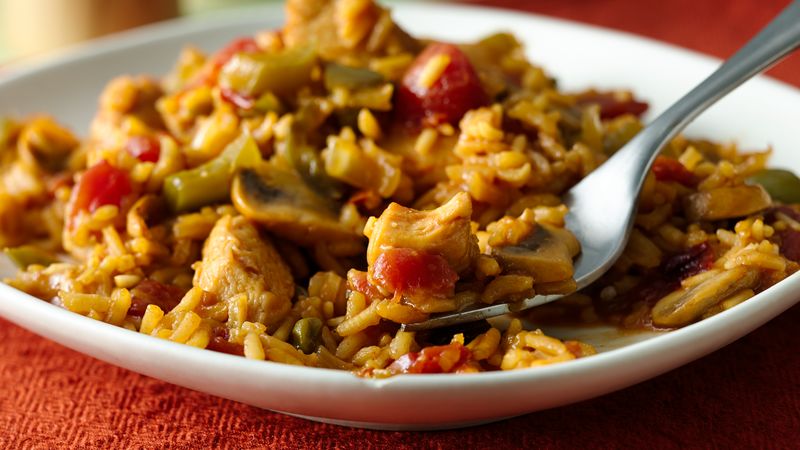 Chicken, Vegetable and Rice Medley Recipe - BettyCrocker.com