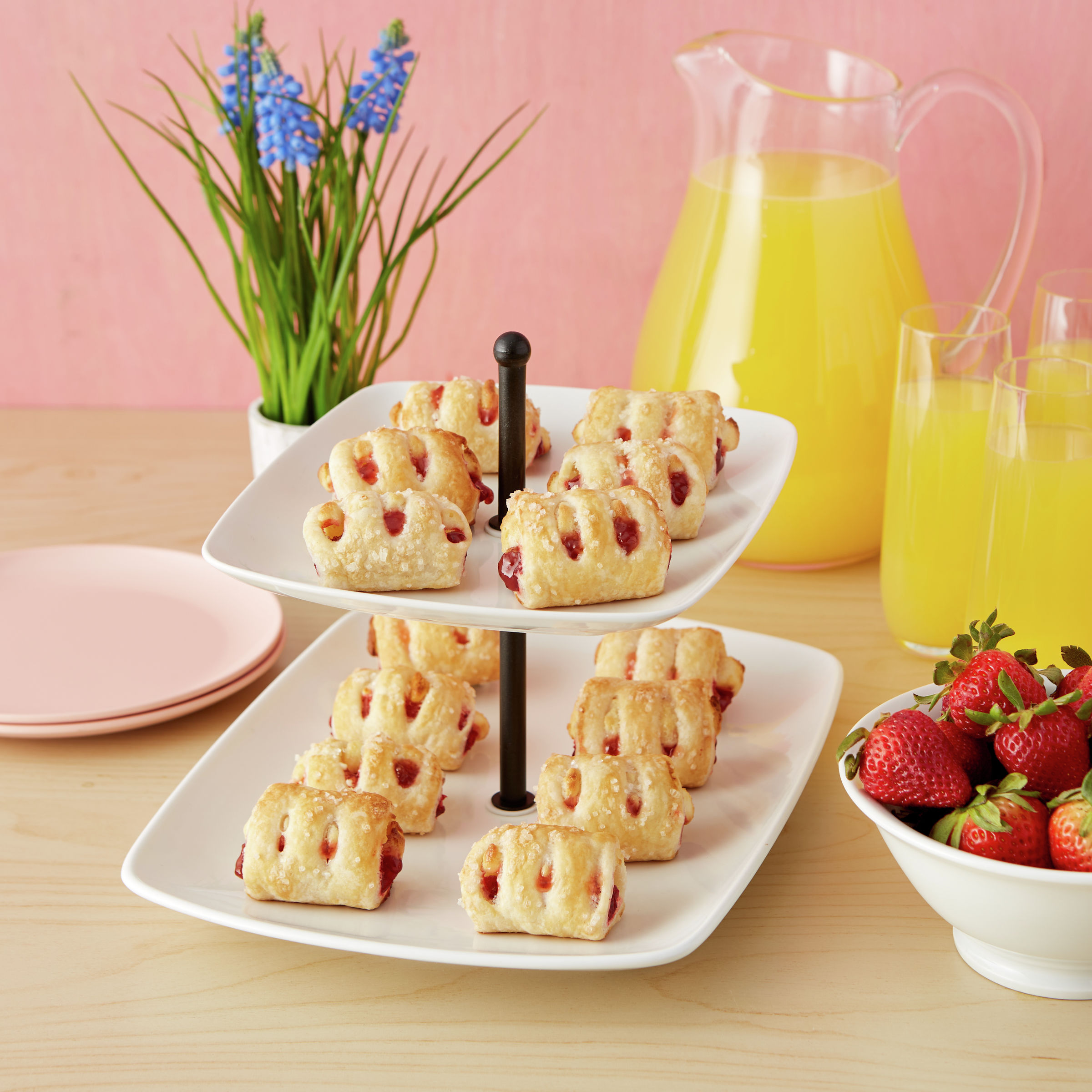 Pillsbury™ Frozen Strudel Bites® Dough Sugared Strawberry Cream Cheese ...