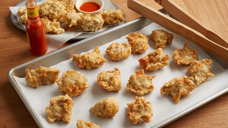 Fried Codfish Fritters Recipe - QueRicaVida.com