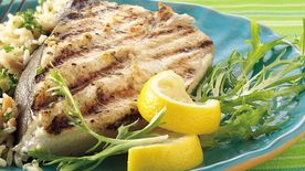 Herb-Marinated Grilled Halibut Recipe - Pillsbury.com