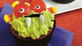 Scary Monster Cupcakes Recipe - BettyCrocker.com