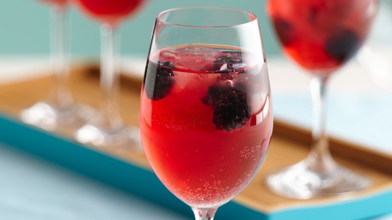 Holiday Wine Spritzer Recipe - Tablespoon.com
