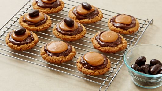 Chocolate-Almond Butter Turtles Recipe - Pillsbury.com