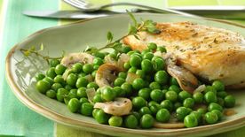 Peas and Corn with Thyme Butter Recipe - BettyCrocker.com
