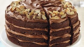 Deep Dark Mocha Torte Recipe - BettyCrocker.com
