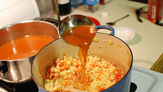 Pad Thai Risotto Recipe - Tablespoon.com