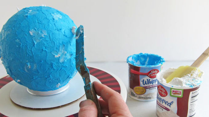 Earth Cake with Rock Candy Core Recipe - Tablespoon.com