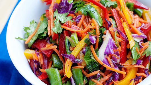 Rainbow Slaw Salad Recipe - Tablespoon.com