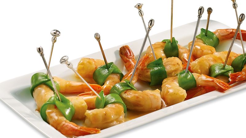 Pea Pod Wrap-Ups Recipe - BettyCrocker.com