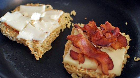 Ramen Grilled Cheese Recipe - Tablespoon.com