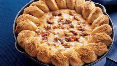Mexican Fiesta Biscuit Bake recipe from Pillsbury.com