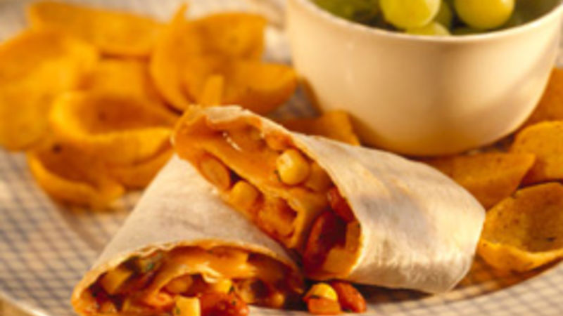 South-of-the-Border Wraps Recipe - BettyCrocker.com