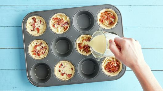 Mini Bacon and Cheese Quiches Recipe - Pillsbury.com