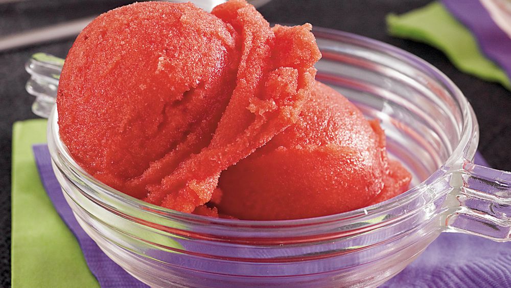 Blood Orange Strawberry Sorbet recipe from Pillsbury.com