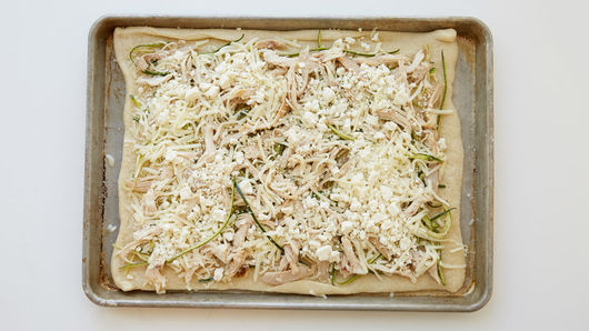 Chicken, Zucchini and Feta Flatbread Recipe - Pillsbury.com
