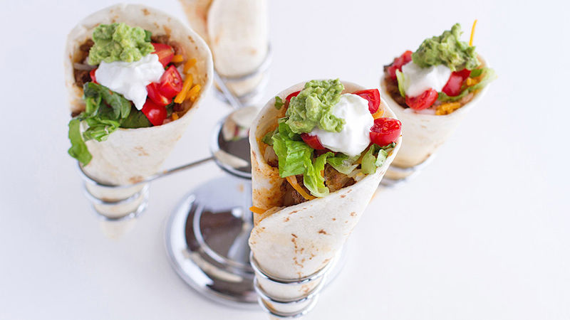 Taco Cones Recipe - Tablespoon.com