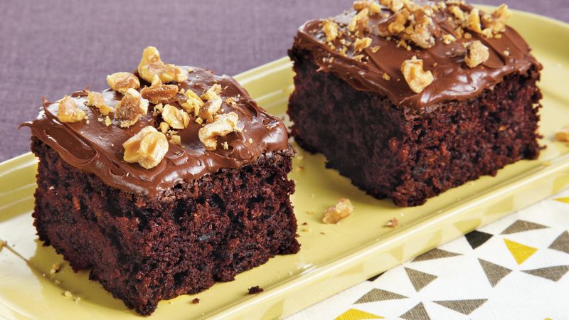 Fall Harvest Chocolate Cake Recipe - BettyCrocker.com