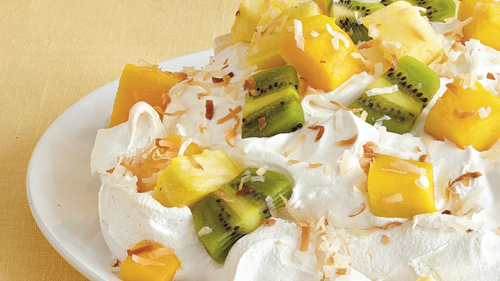 Tropical Pavlova recipe from Pillsbury.com