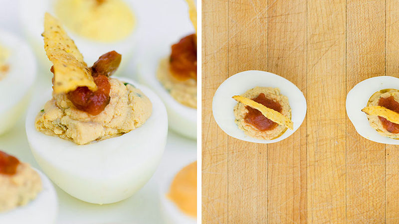 Taco Deviled Eggs Recipe - Tablespoon.com