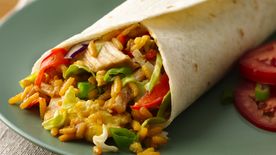 Crispy Cabbage and Chicken Wraps Recipe - BettyCrocker.com