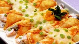 Cheesy Vegetable Crepes Recipe - BettyCrocker.com