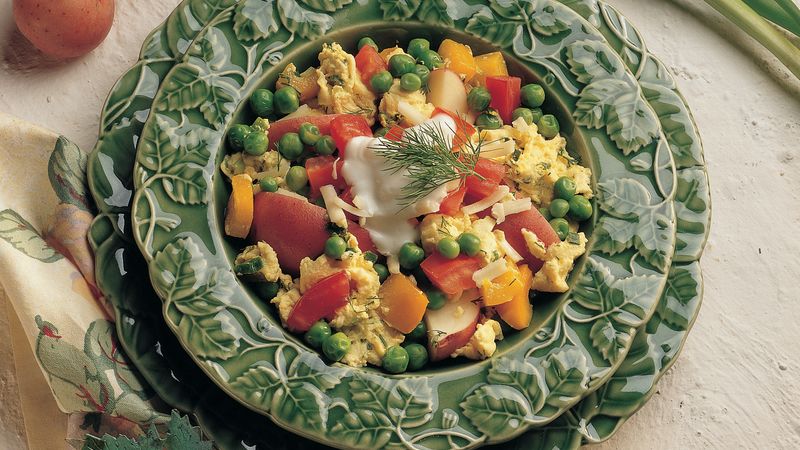 Chunky Veggie Breakfast Hash Recipe - BettyCrocker.com