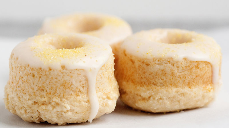 Baked Lemon Doughnuts with Lemon Glaze Recipe - BettyCrocker.com