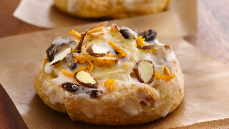 Orange-Cherry-Almond Pinwheels Recipe - Pillsbury.com
