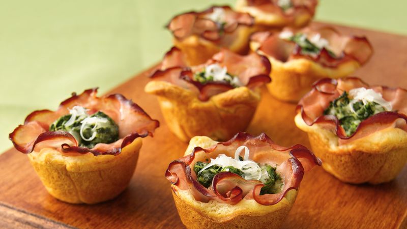 Ham Florentine Mini-Cups Recipe - Pillsbury.com