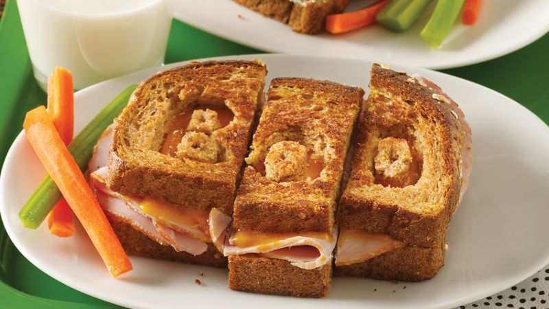 Grilled Ham and Cheese Boo Bites Recipe - Pillsbury.com