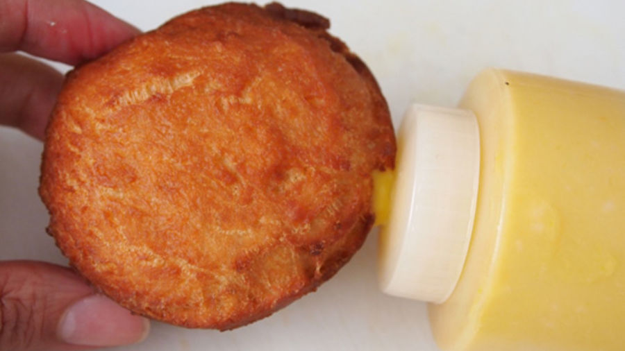 Mango Cream Doughnuts Recipe - QueRicaVida.com