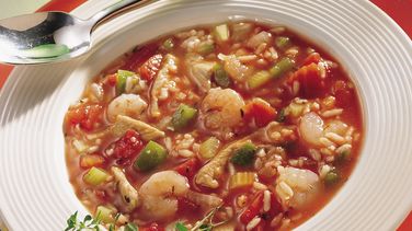 Creole Chicken Gumbo Soup recipe from Pillsbury.com