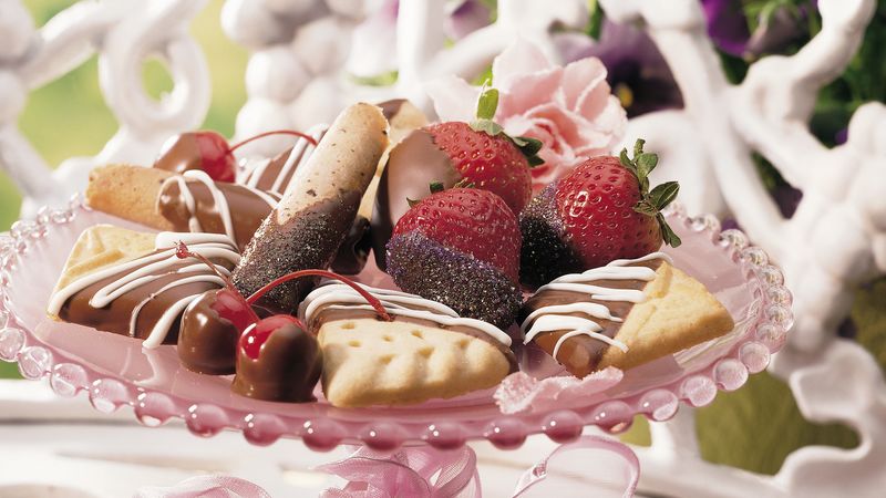 Chocolate-Dipped Confections Recipe - BettyCrocker.com
