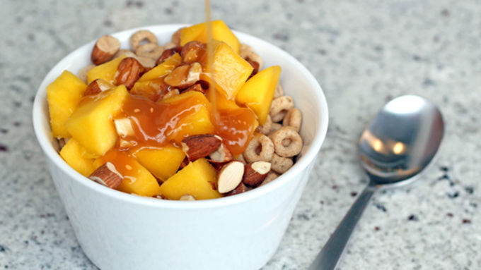 Mango Salted Caramel Cheerios™ Recipe - Tablespoon.com