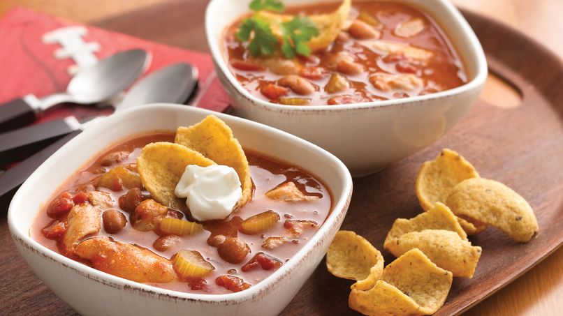Receta de Mexican Chicken Chili | QueRicaVida.com