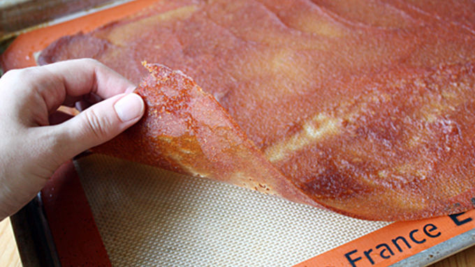 Apple-Ginger Fruit Leather Recipe - Tablespoon.com