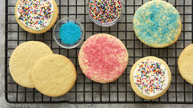 Rainbow Swirl Sugar Cookies Recipe - Pillsbury.com