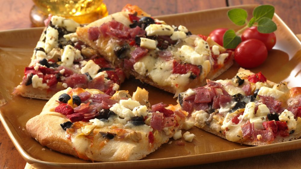 Antipasto Appetizer Pizza recipe from Pillsbury.com