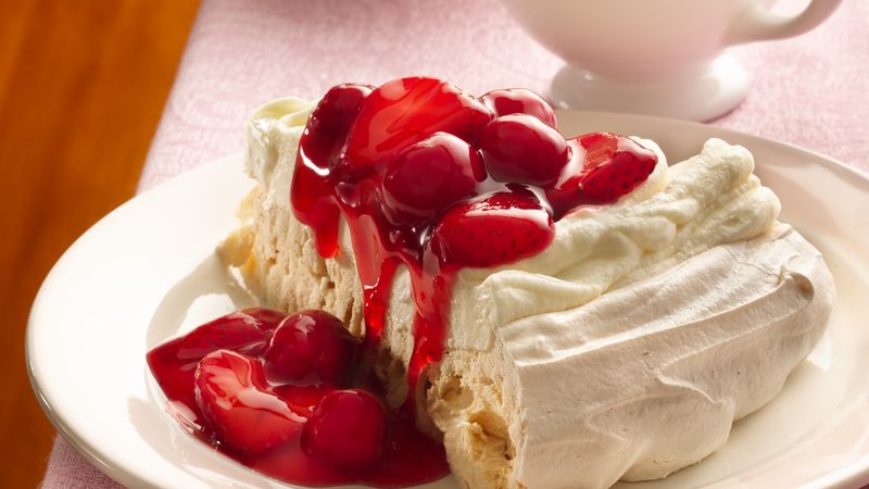 Cherry-Berries Meringue Torte Recipe - BettyCrocker.com