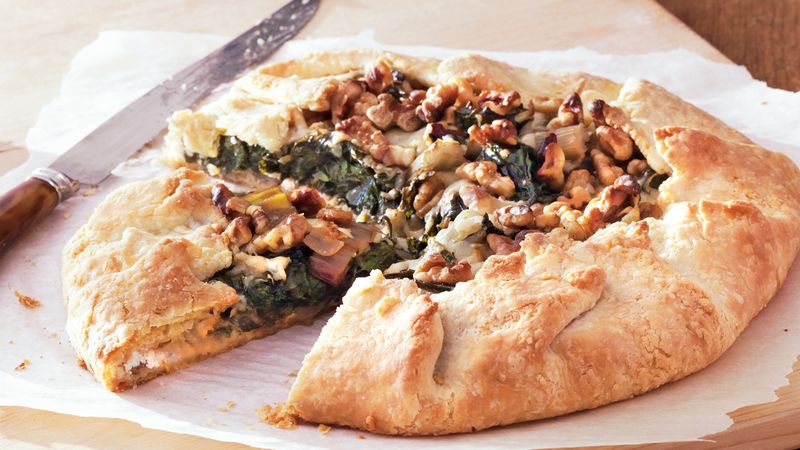 Swiss Chard Rustic Tart Recipe - BettyCrocker.com
